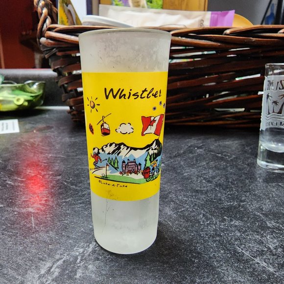 None | Dining | Vintage Whistler Lakeatuke Shot Glass | Poshmark